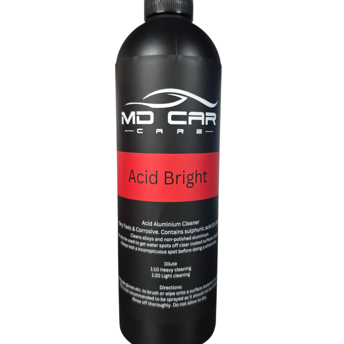 MD Car Care Acid Bright | Acid Cleaner for Aluminium & Water Spots AU